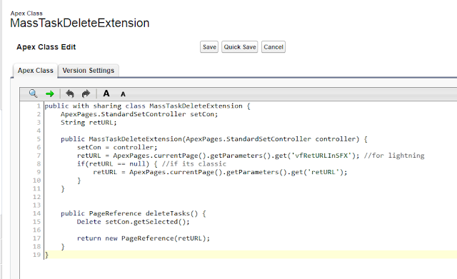 Mass action for Visualforce & lightning - SFDC Arjuna