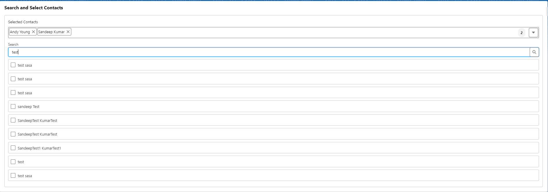 Create a search component in lwc – SFDC Arjuna